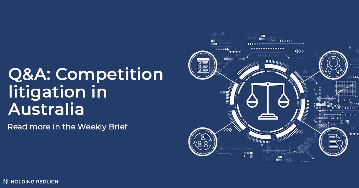 Holding Redlich on LinkedIn: Australia: Competition Litigation Holding Redlich on LinkedIn: Australia: Competition Litigation