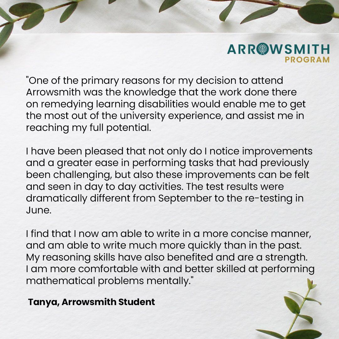 Barbara Arrowsmith Young (she/her) on LinkedIn: #testimonial #education ... Barbara Arrowsmith Young (she/her) on LinkedIn: #testimonial #education ...