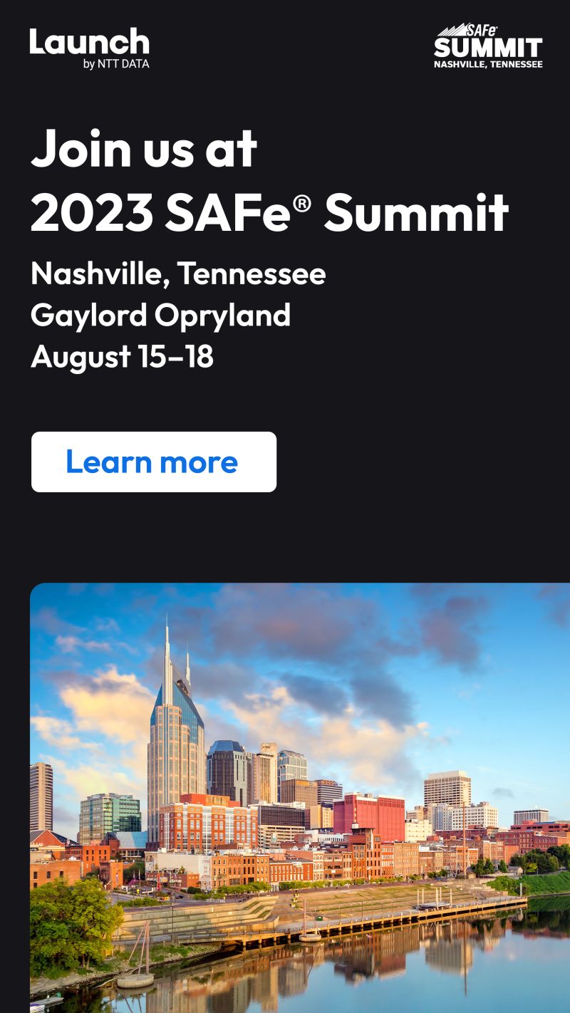 Launch by NTT DATA on LinkedIn: #safesummit #launchbynttdata #vsm # ... Launch by NTT DATA on LinkedIn: #safesummit #launchbynttdata #vsm # ...