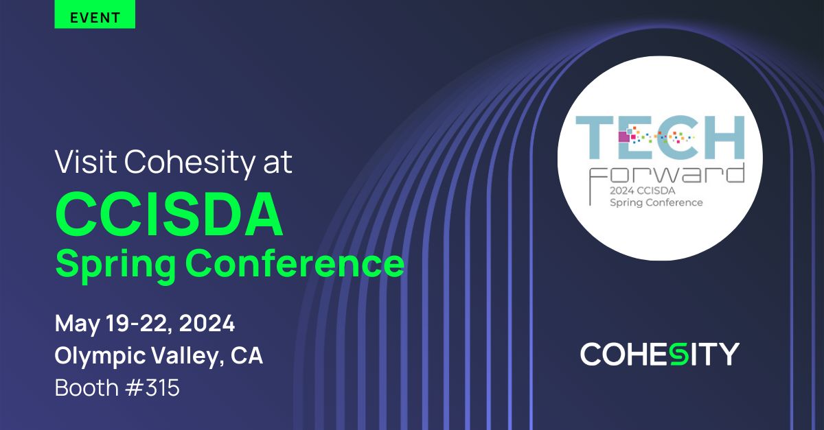 Jason Krapf on LinkedIn: #cohesity #cohesity #ccisda #datatransformation Jason Krapf on LinkedIn: #cohesity #cohesity #ccisda #datatransformation
