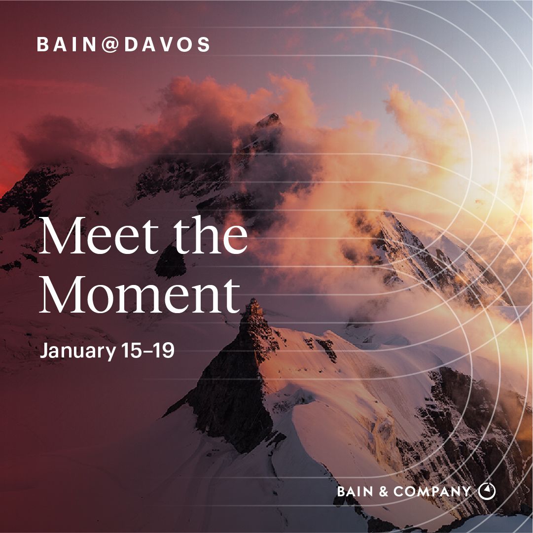 Gloriana Gomez on LinkedIn: Bain@Davos Gloriana Gomez on LinkedIn: Bain@Davos