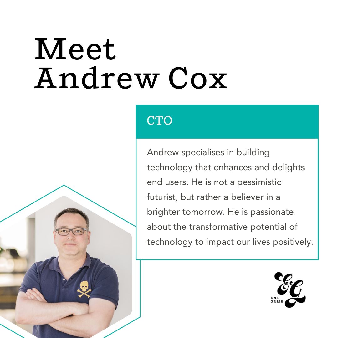 EndGame on LinkedIn: Meet Andrew Cox (one of our three Andrews!), also ... EndGame on LinkedIn: Meet Andrew Cox (one of our three Andrews!), also ...