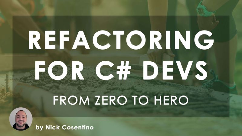 Dev Leader on LinkedIn: #courses #refactor #refactoring # ... Dev Leader on LinkedIn: #courses #refactor #refactoring # ...