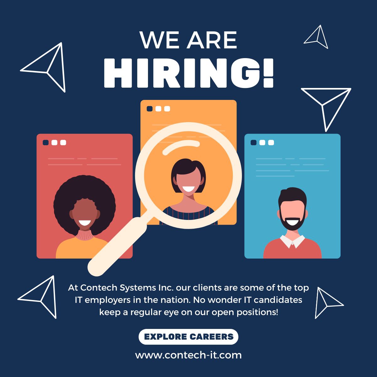 Contech Systems Inc. on LinkedIn: #jobs #hiring #itjobs #openpositions ... Contech Systems Inc. on LinkedIn: #jobs #hiring #itjobs #openpositions ...