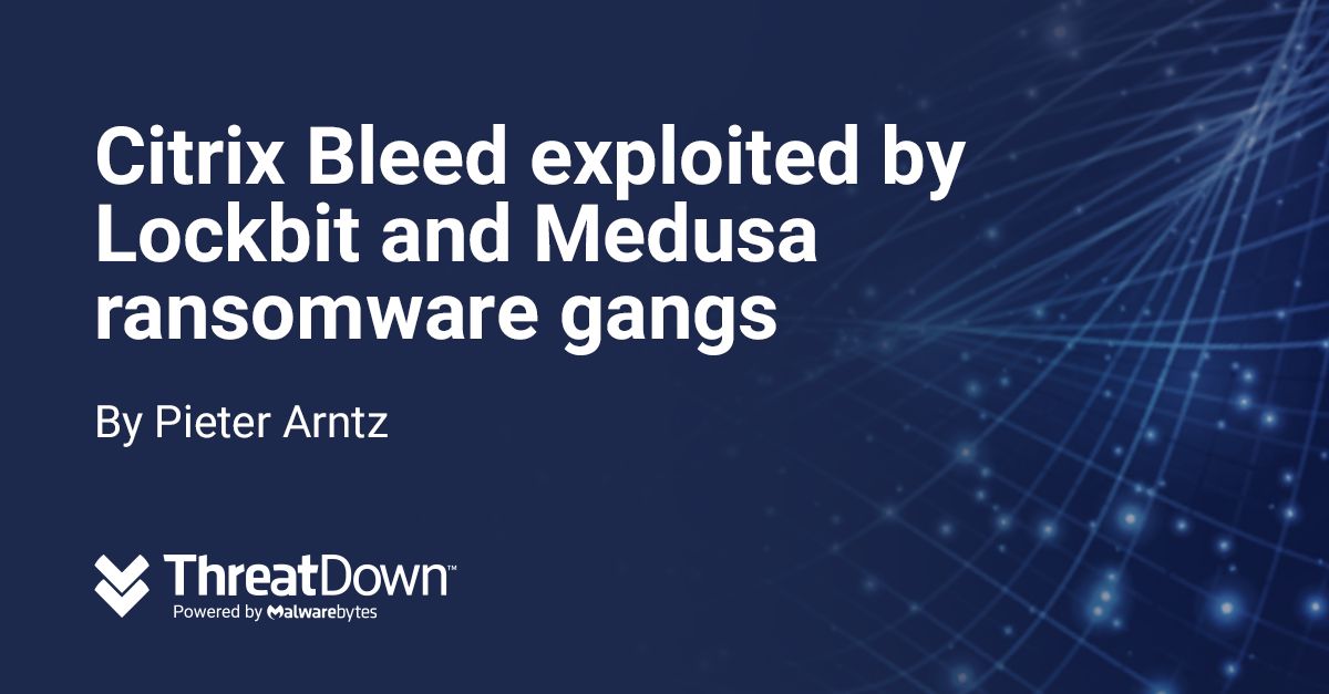 ThreatDown on LinkedIn: Affiliates of ransomware groups LockBit and ... ThreatDown on LinkedIn: Affiliates of ransomware groups LockBit and ...