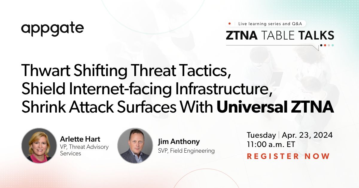Appgate on LinkedIn: #ztna Appgate on LinkedIn: #ztna