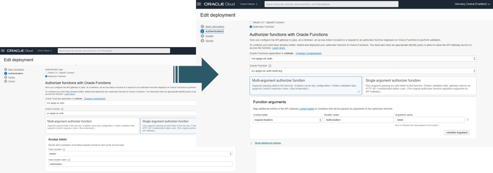 OCI API Gateway and Changes when Switching to Multi-Argument Custom ... OCI API Gateway and Changes when Switching to Multi-Argument Custom ...