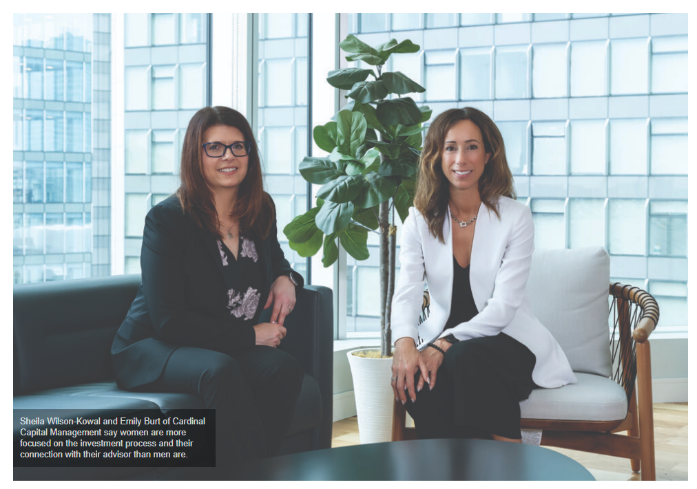 Women investors want more than numbers Women investors want more than numbers