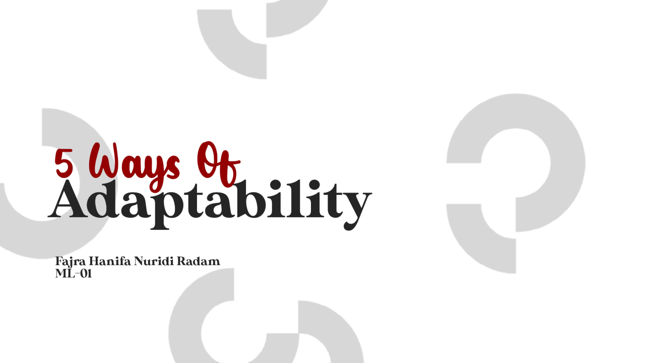 Change Your Perspective, Change Your Life: 5 Ways of Adaptability Change Your Perspective, Change Your Life: 5 Ways of Adaptability