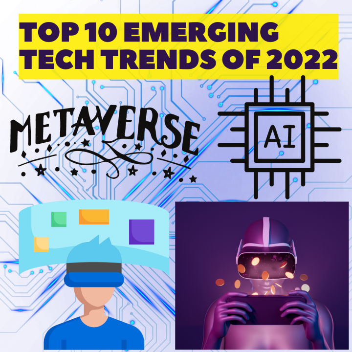 Top 10 Emerging Tech Trends 2022 Top 10 Emerging Tech Trends 2022