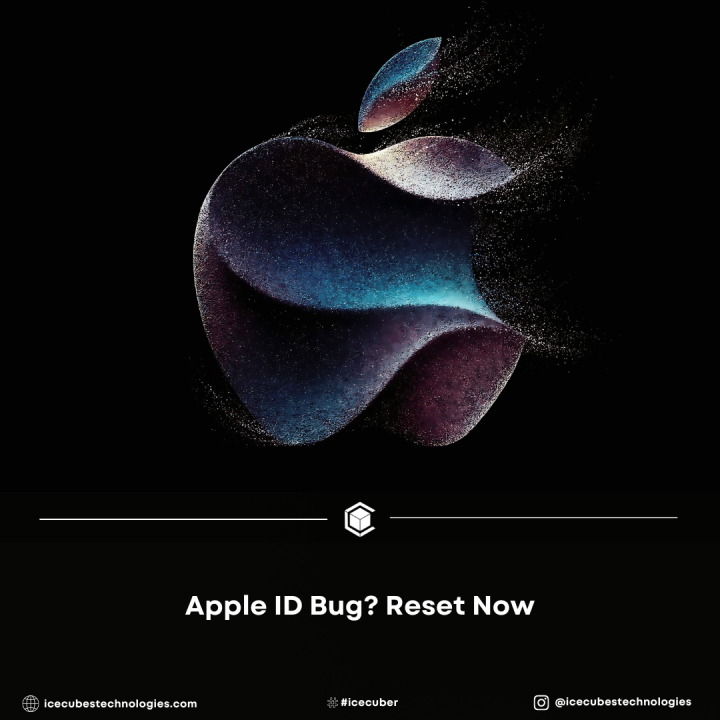 Apple ID Bug? Reset Now Apple ID Bug? Reset Now