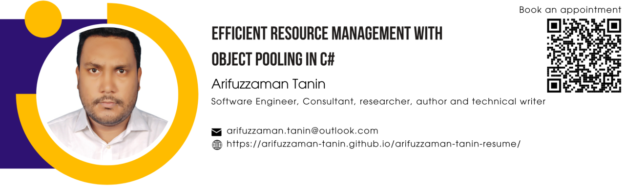 Efficient Resource Management with Object Pooling in C# Efficient Resource Management with Object Pooling in C#