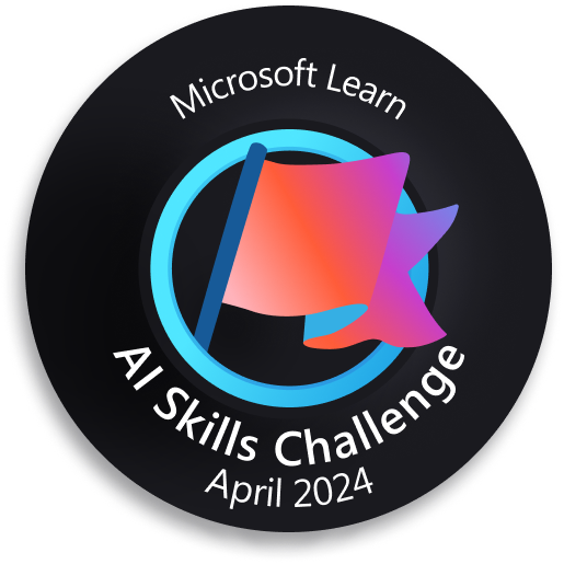 Microsoft Learn AI Skill challenge 2024 Microsoft Learn AI Skill challenge 2024
