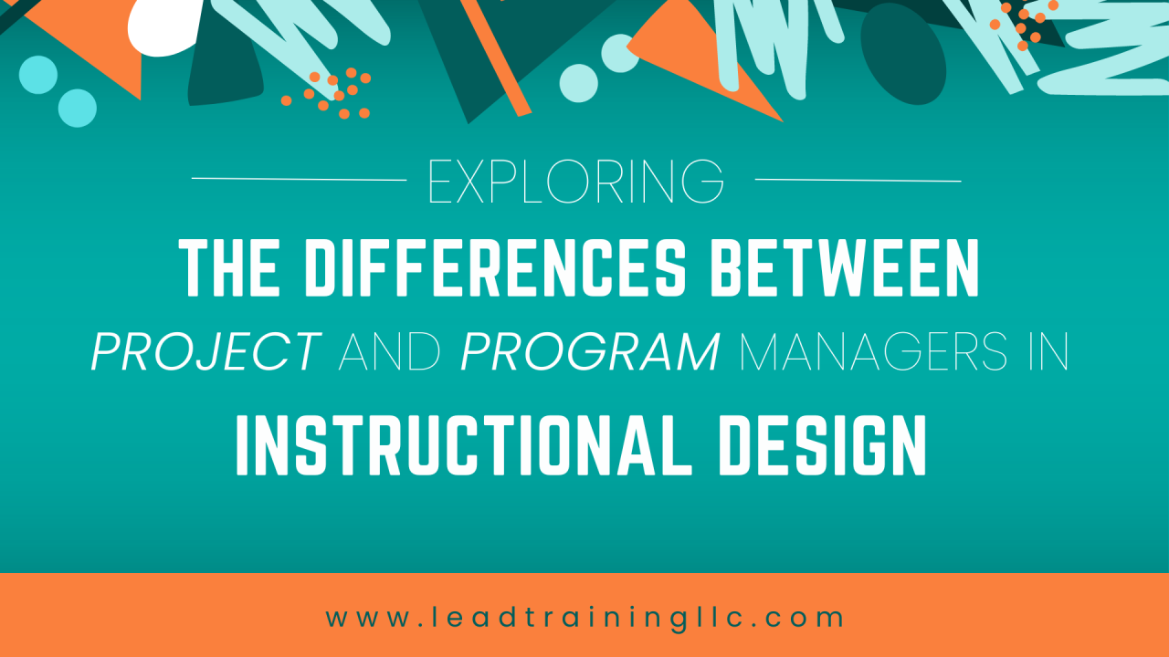 Exploring the Differences Between Project and Program Managers in ... Exploring the Differences Between Project and Program Managers in ...