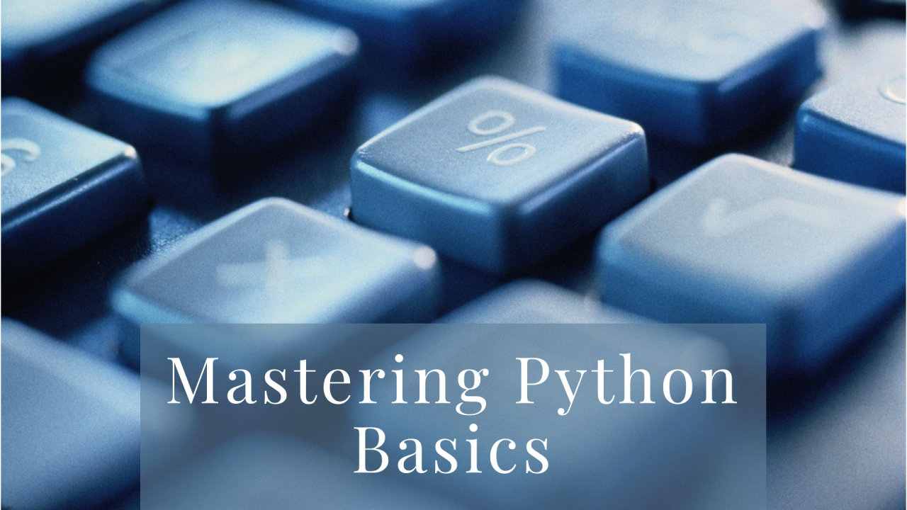 Master Python Basics with a Simple Calculator Program Master Python Basics with a Simple Calculator Program