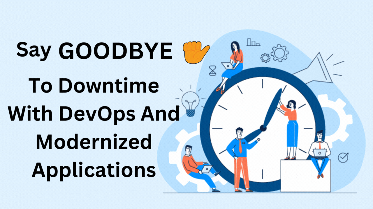 Say GOODBYE To Downtime With DevOps And Modernized Applications Say GOODBYE To Downtime With DevOps And Modernized Applications