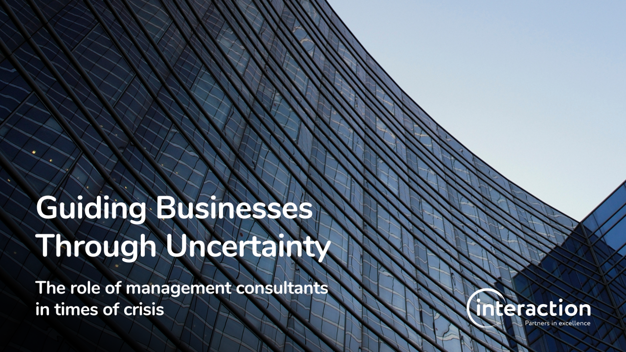 Guiding Businesses Through Uncertainty Guiding Businesses Through Uncertainty
