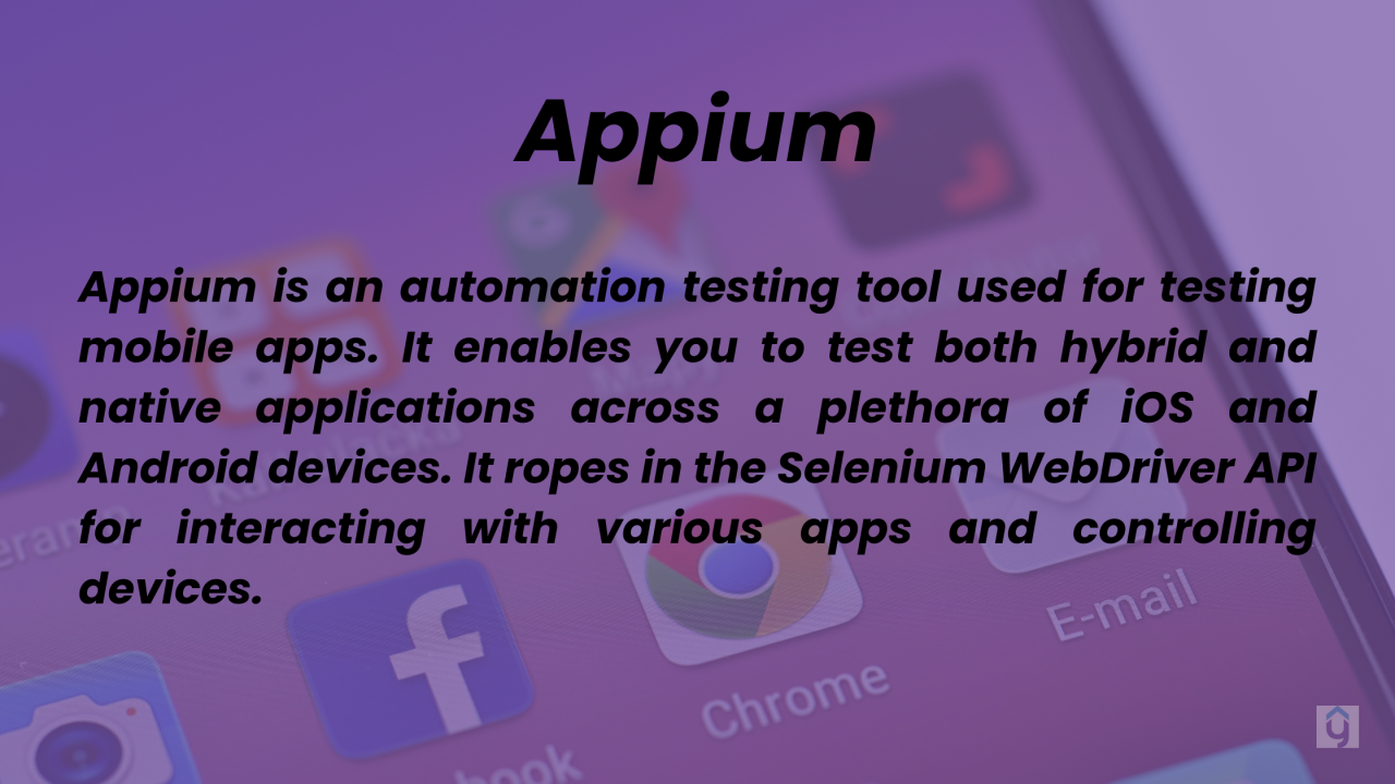 Why Use Appium for Automated Mobile Application Tests Why Use Appium for Automated Mobile Application Tests