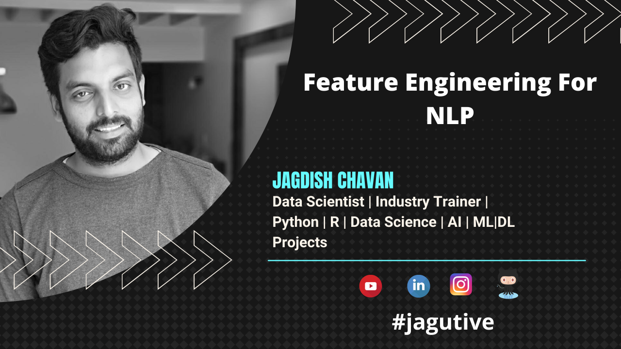 Feature Engineering For NLP Feature Engineering For NLP