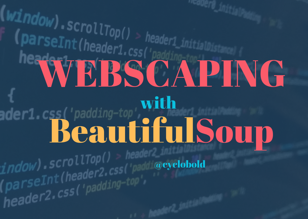 WEB SCRAPING WEB SCRAPING