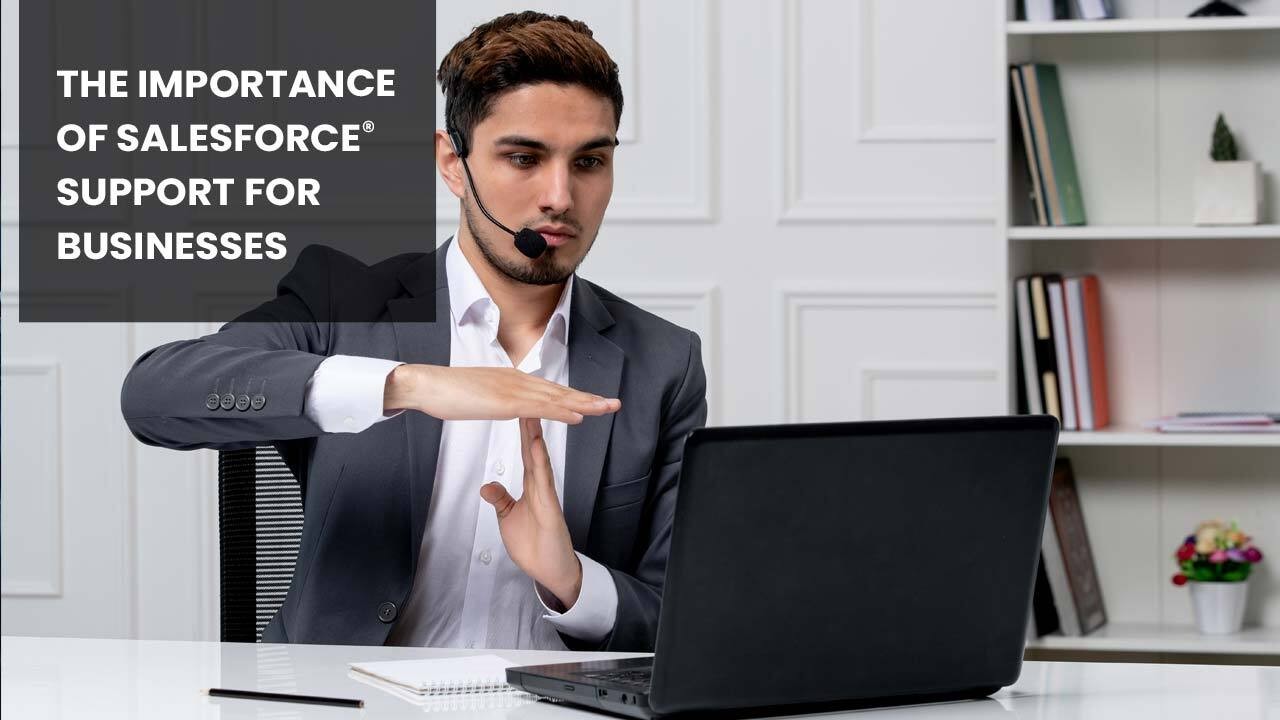 THE IMPORTANCE OF SALESFORCE SUPPORT FOR BUSINESSES THE IMPORTANCE OF SALESFORCE SUPPORT FOR BUSINESSES