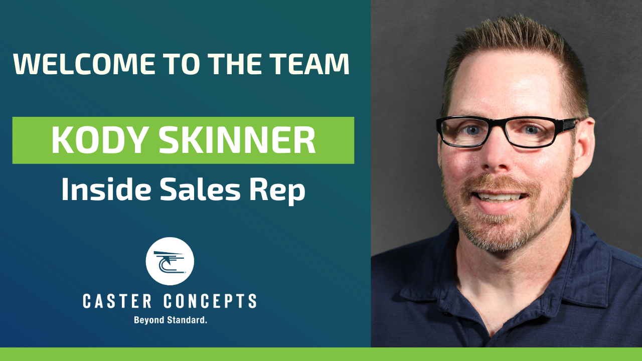 Caster Concepts Welcomes Inside Sales Rep Kody Skinner to Team Caster Concepts Welcomes Inside Sales Rep Kody Skinner to Team