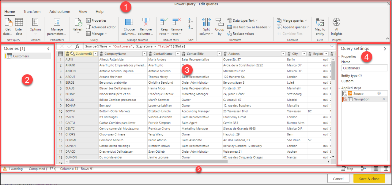 Power BI - Power Query Editor Power BI - Power Query Editor