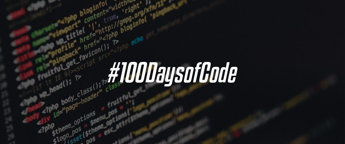 Starting #100DaysofCode Challenge Starting #100DaysofCode Challenge