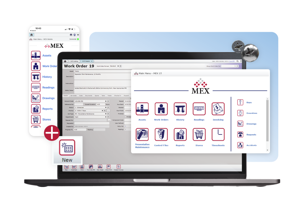Benefits of Implementing MEX CMMS Benefits of Implementing MEX CMMS