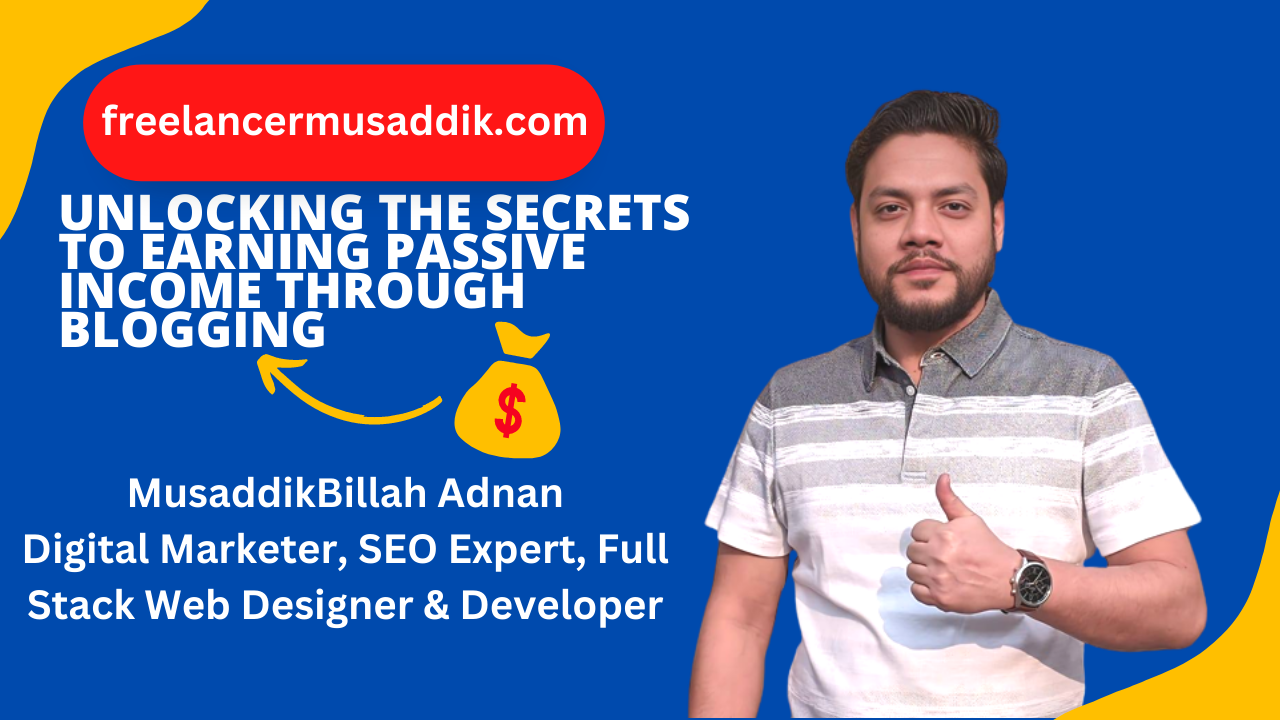 Unlocking the Secrets to Earning Passive Income Through Blogging Unlocking the Secrets to Earning Passive Income Through Blogging