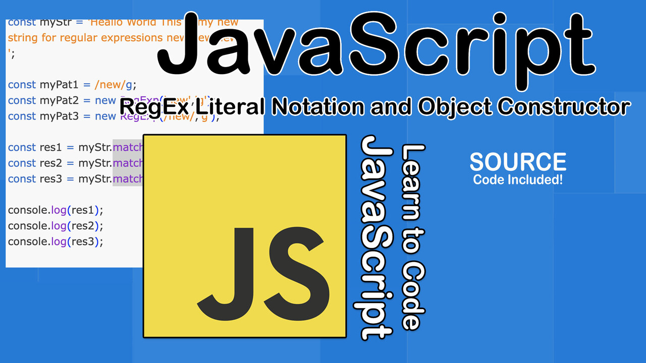 How to use JavaScript Regex both literal notation and regexp object ... How to use JavaScript Regex both literal notation and regexp object ...