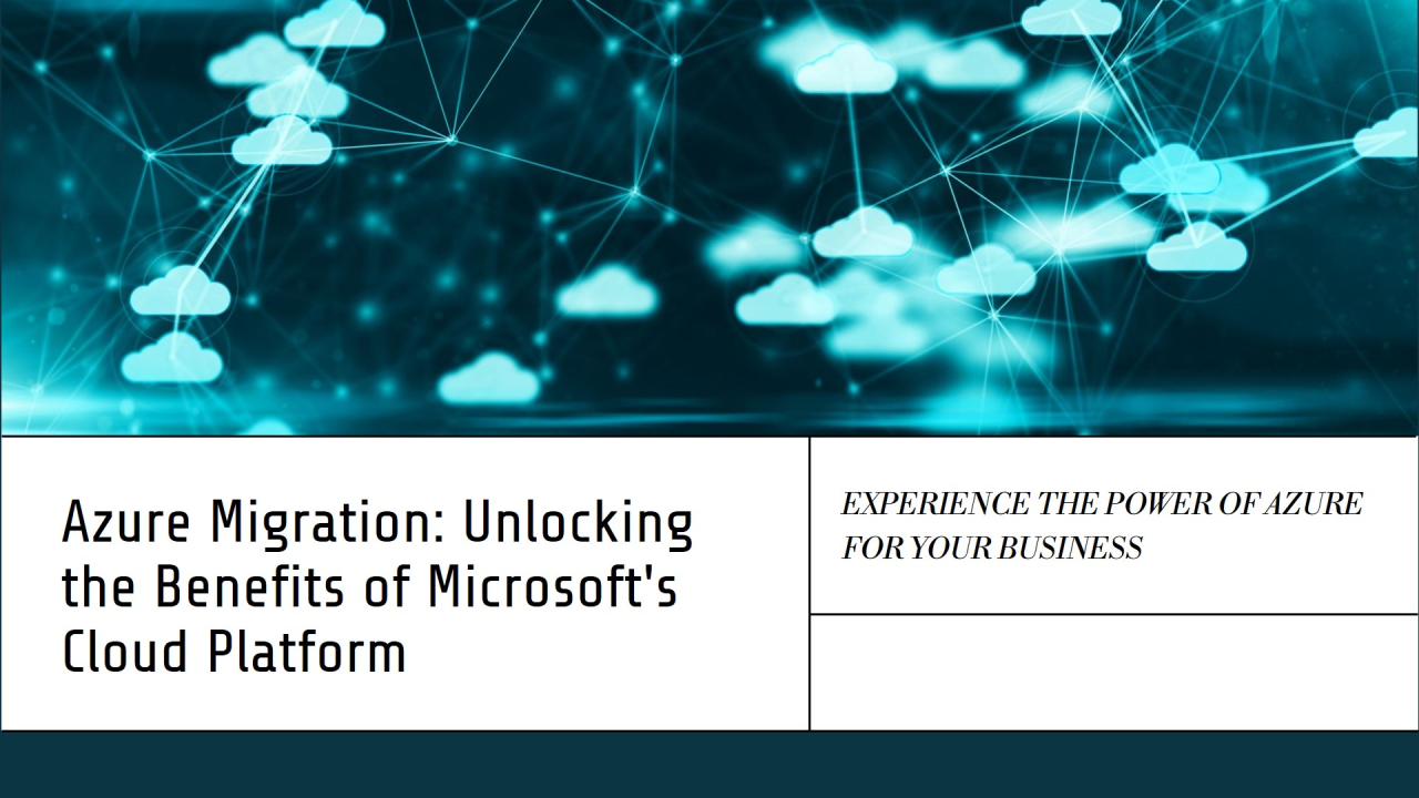 Why migrate to Azure by Umesh Pandit Why migrate to Azure by Umesh Pandit