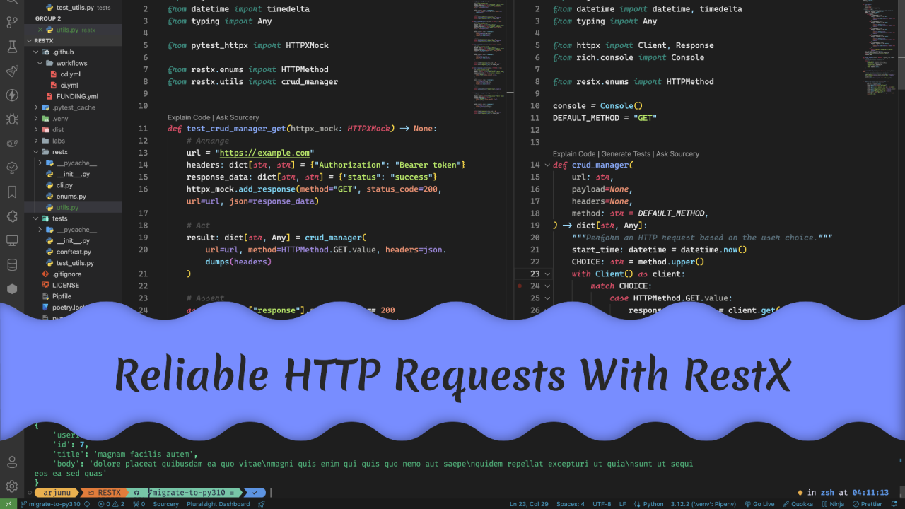 Introducing RestX: Your Ultimate CLI Tool for HTTP Requests Introducing RestX: Your Ultimate CLI Tool for HTTP Requests