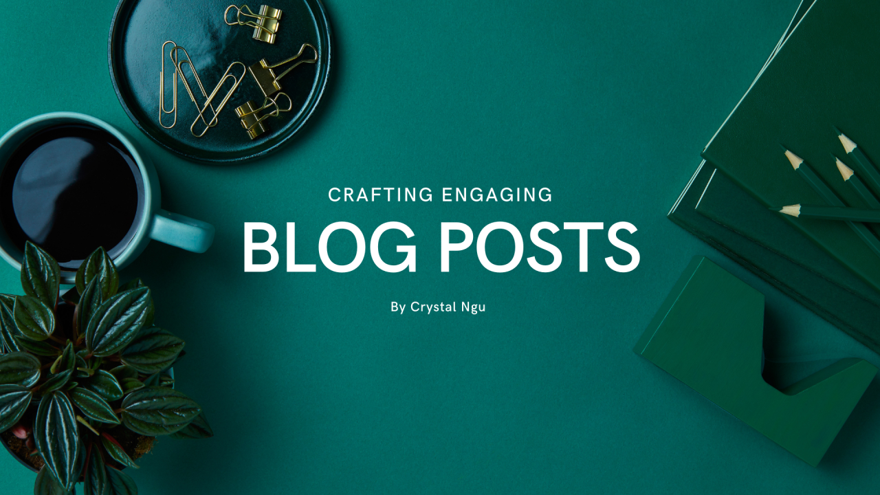 Crafting Engaging Blog Posts That Will Drive Traffic Crafting Engaging Blog Posts That Will Drive Traffic