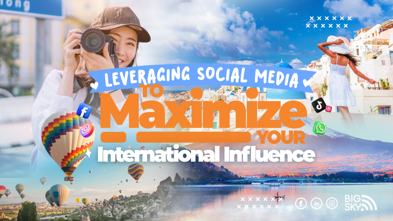 Leveraging Social Media to Maximize Your International Influence Leveraging Social Media to Maximize Your International Influence