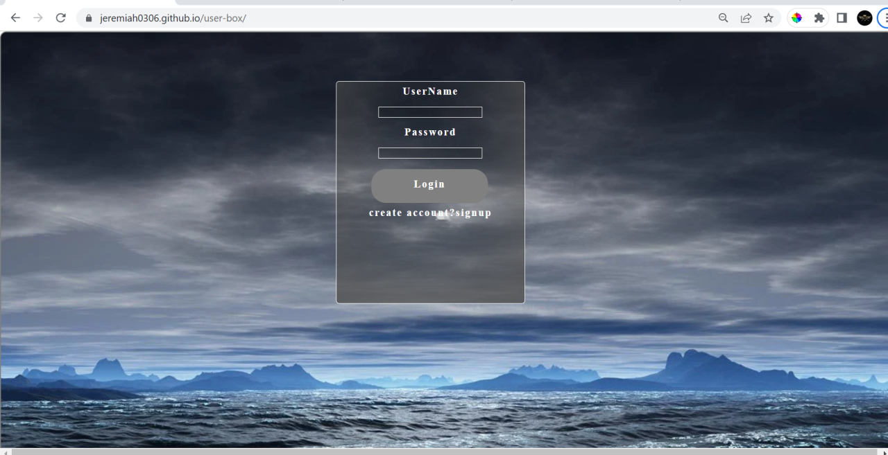 Login Form ( HTML, CSS) Login Form ( HTML, CSS)