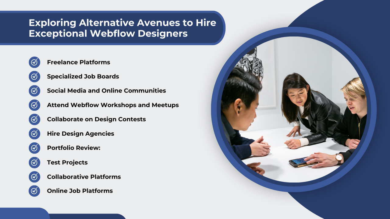Exploring Alternative Avenues to Hire Exceptional Webflow Designers Exploring Alternative Avenues to Hire Exceptional Webflow Designers