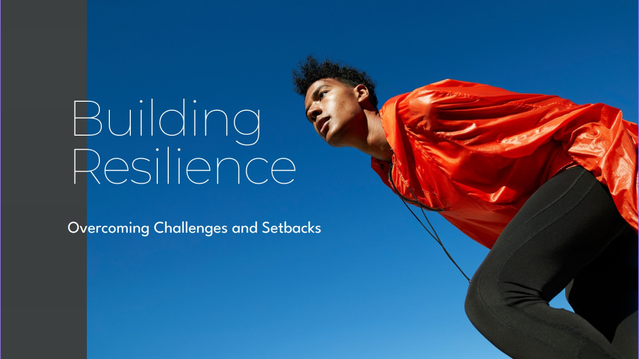 Building Resilience: Overcoming Challenges and Setbacks Building Resilience: Overcoming Challenges and Setbacks