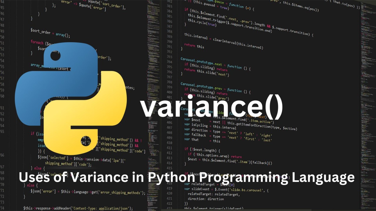 The Power of Variance in Python Programming The Power of Variance in Python Programming