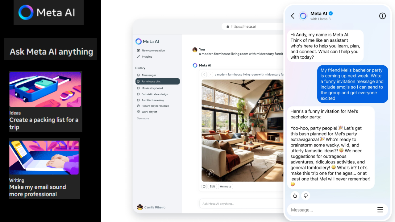 Meta AI: Your New AI Assistant Powered by Llama 3 Meta AI: Your New AI Assistant Powered by Llama 3
