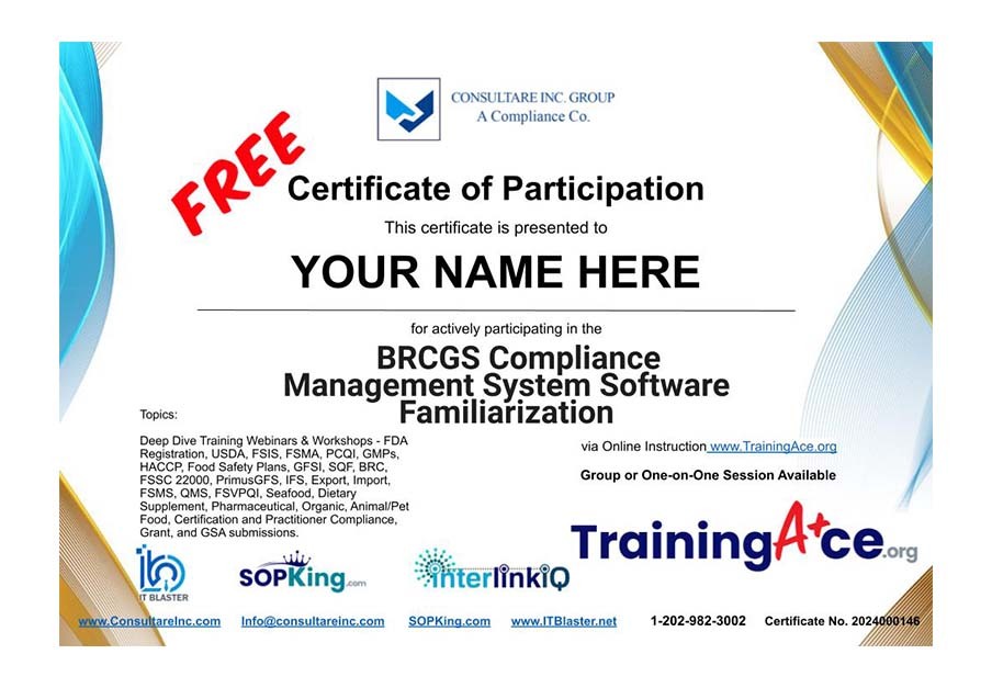 Comprehensive Management System: Upholding BRCGS Standards Across ... Comprehensive Management System: Upholding BRCGS Standards Across ...