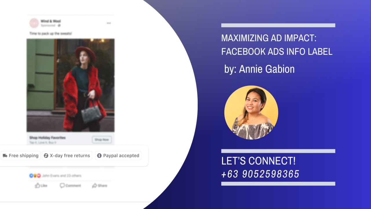Maximizing Ad Impact: Facebook Ads Info Label Maximizing Ad Impact: Facebook Ads Info Label