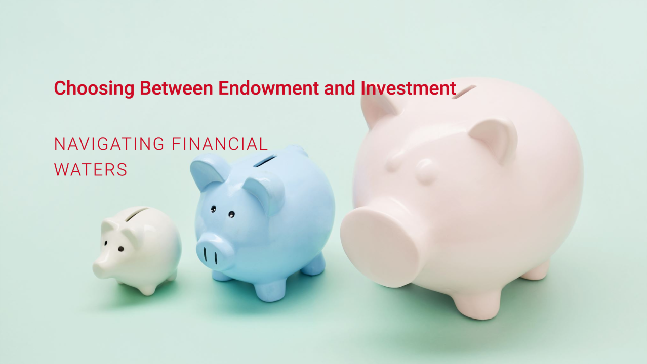Navigating Financial Waters: Choosing Between Endowment and Investment Navigating Financial Waters: Choosing Between Endowment and Investment