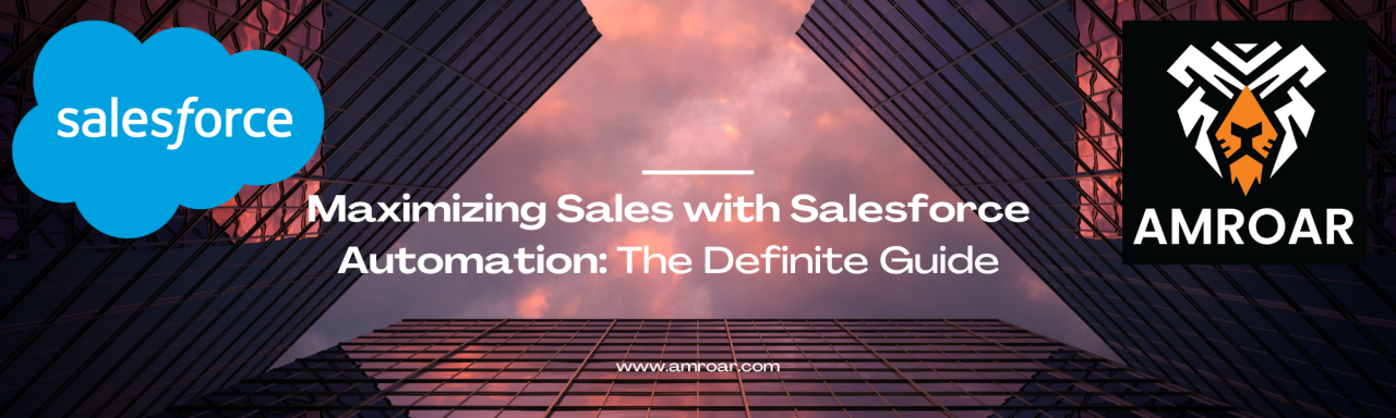 Maximizing Sales with Salesforce Automation: The Definite Guide Maximizing Sales with Salesforce Automation: The Definite Guide