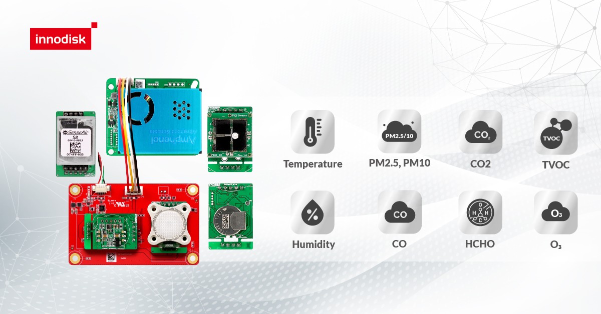 Innodisk Introduces New Industrial Air Sensor Module to Add Value to ... Innodisk Introduces New Industrial Air Sensor Module to Add Value to ...