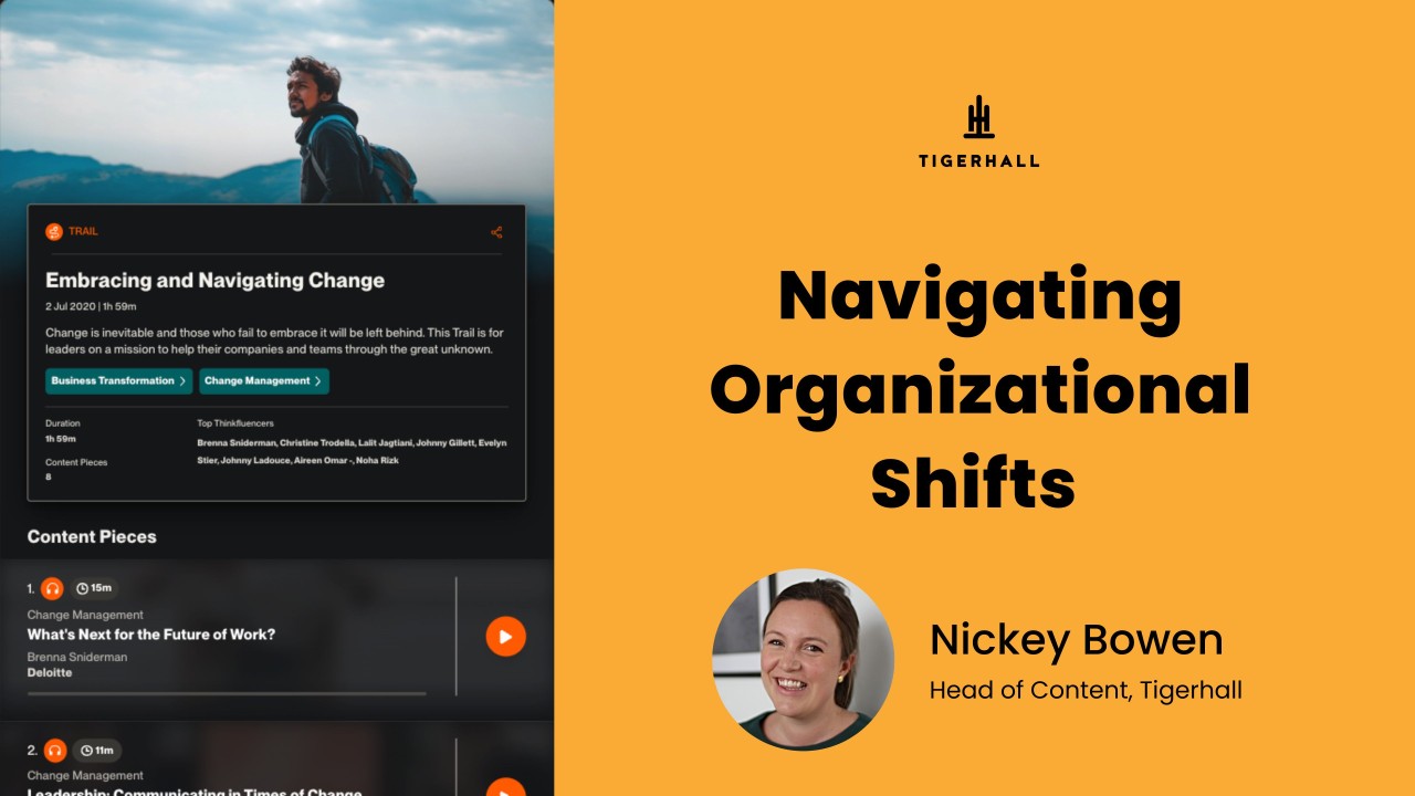 Navigating Organizational Shifts with Social Learning Navigating Organizational Shifts with Social Learning
