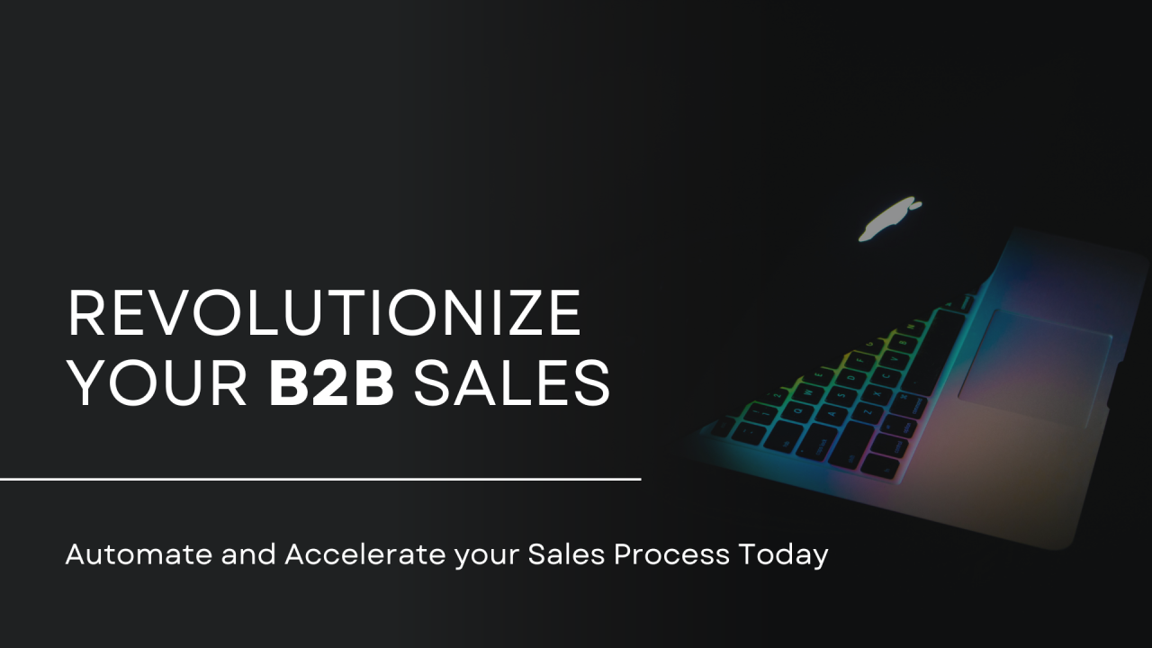 Streamlining B2B Sales Processes with Automation: A Before and After ... Streamlining B2B Sales Processes with Automation: A Before and After ...