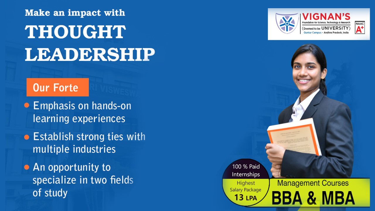 Elevate your career with a BBA and MBA Programme Elevate your career with a BBA and MBA Programme