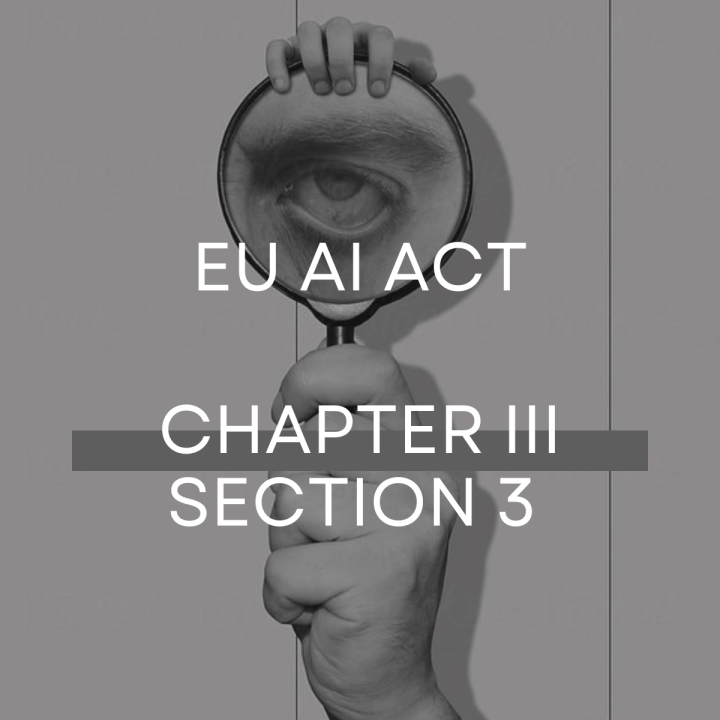 Chapter III: High-risk AI Systems: Section 3 - OBLIGATIONS OF PROVIDERS ... Chapter III: High-risk AI Systems: Section 3 - OBLIGATIONS OF PROVIDERS ...