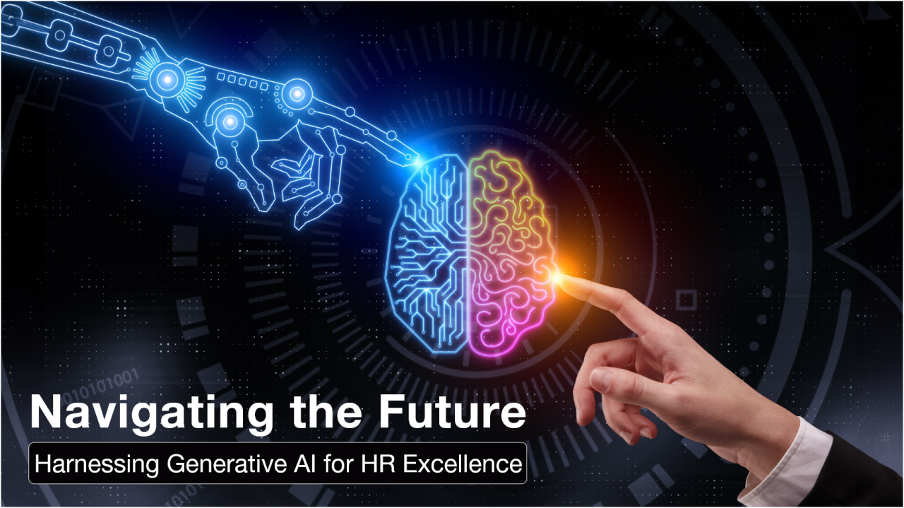 Navigating the Future: Harnessing Generative AI for HR Excellence Navigating the Future: Harnessing Generative AI for HR Excellence